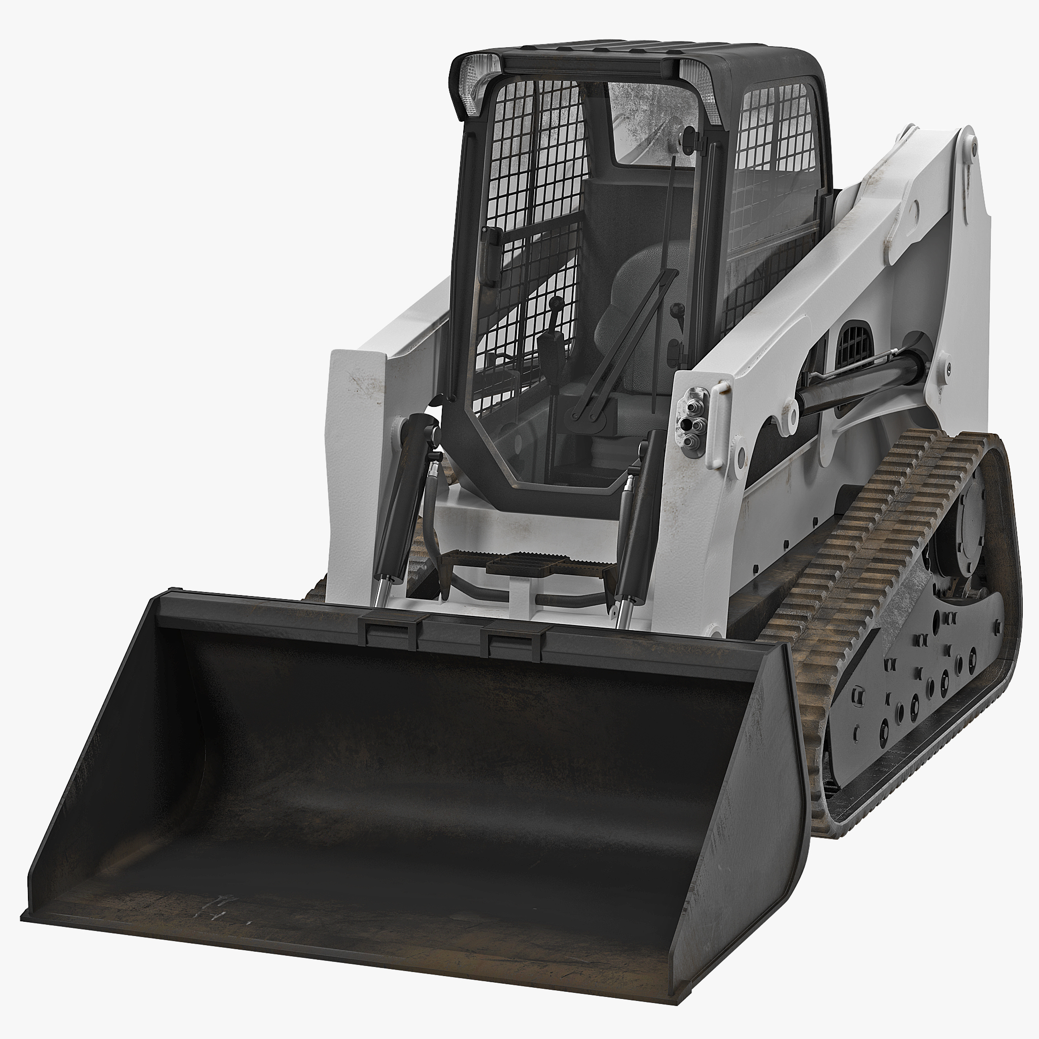 max compact tracked loader rigged