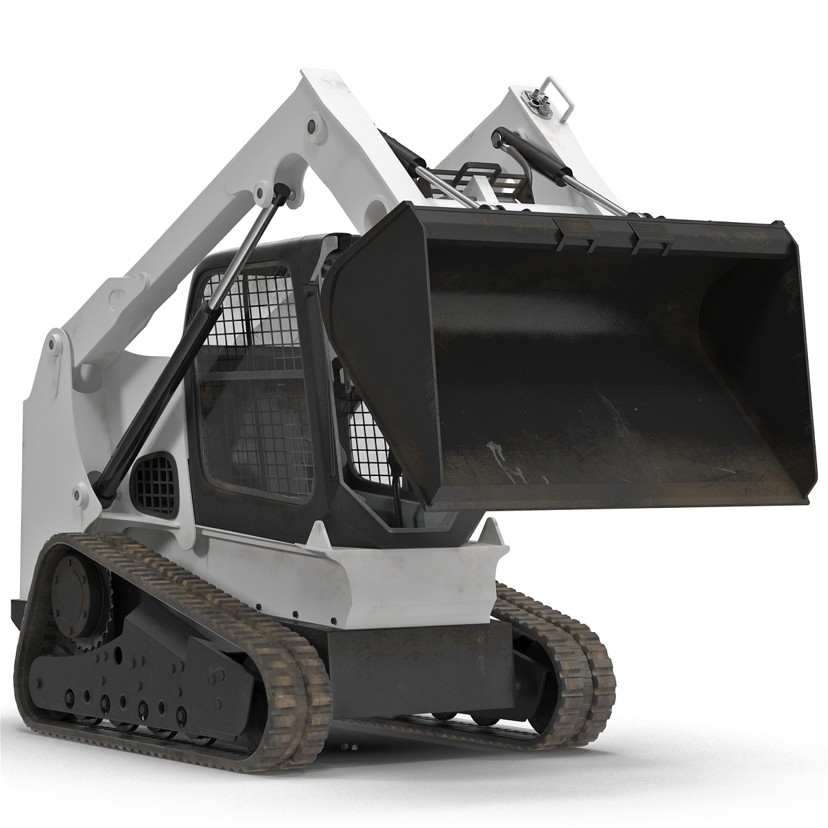max compact tracked loader rigged