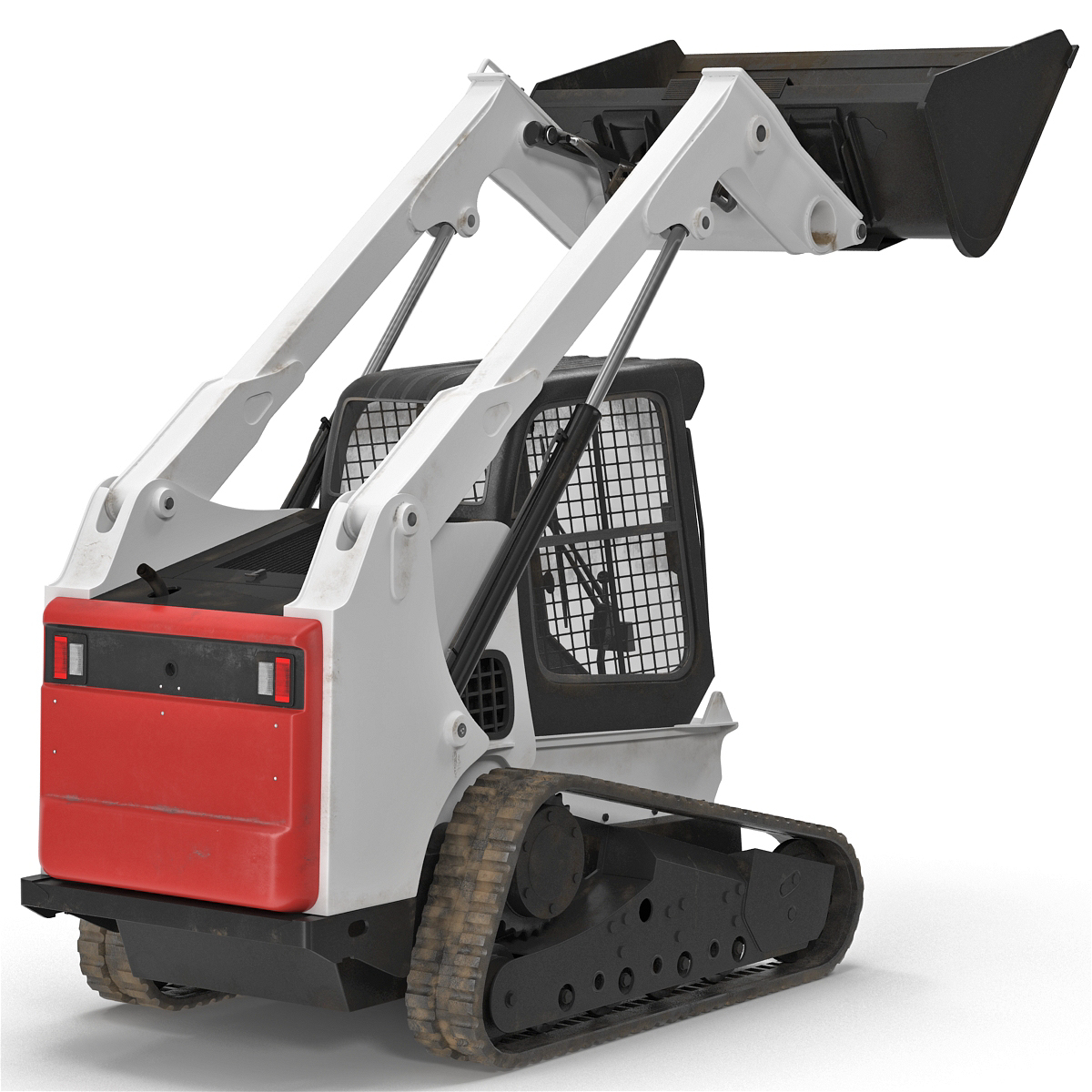 max compact tracked loader rigged