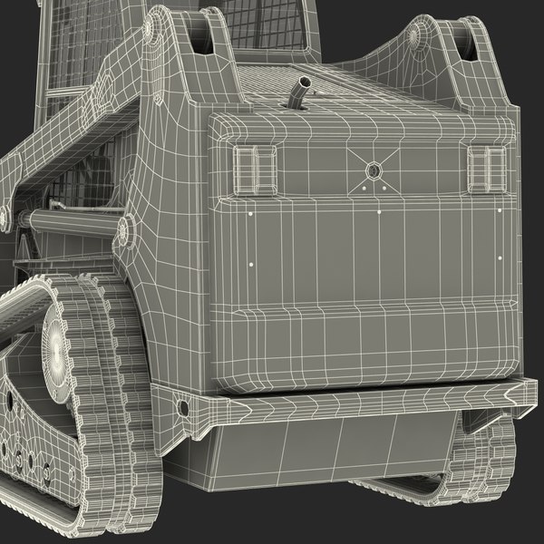 max compact tracked loader rigged