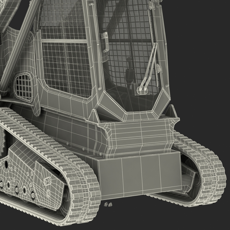 max compact tracked loader rigged