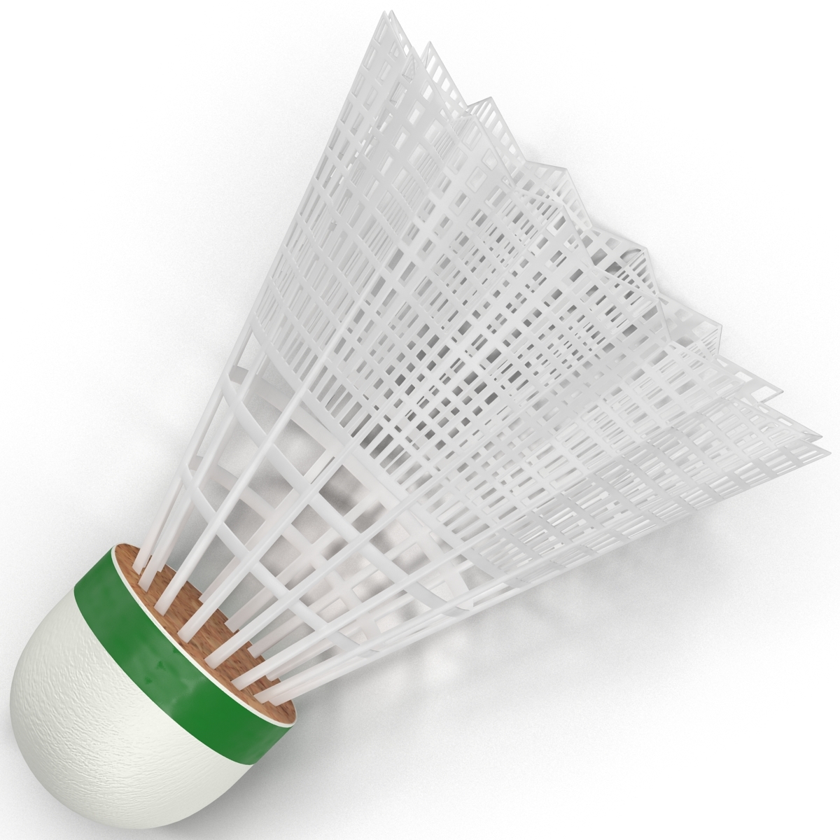 shuttlecock 2 3d model