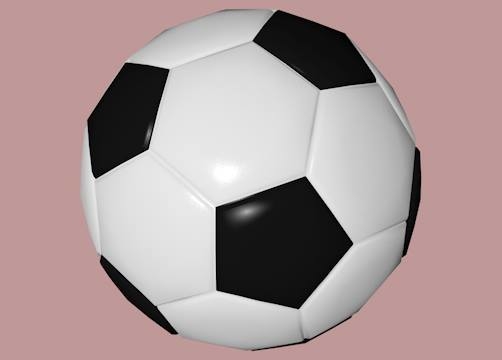 3ds Max Football Soccer Ball