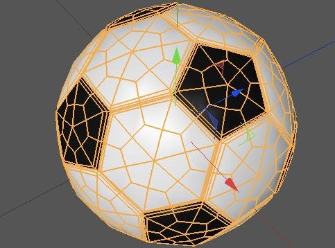 3ds Max Football Soccer Ball