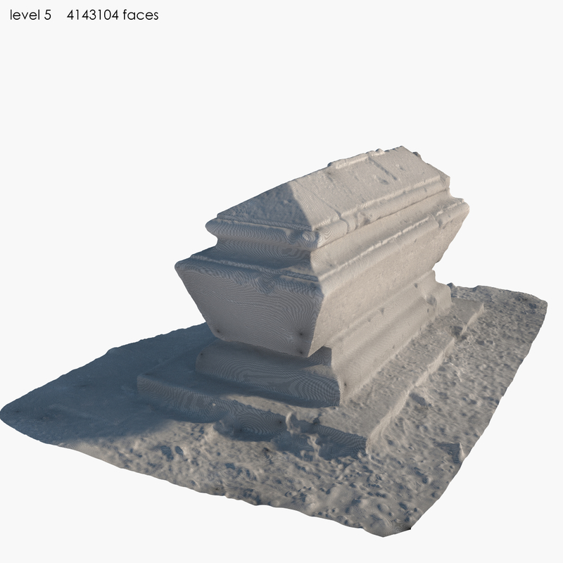 ancient tomb 3d model