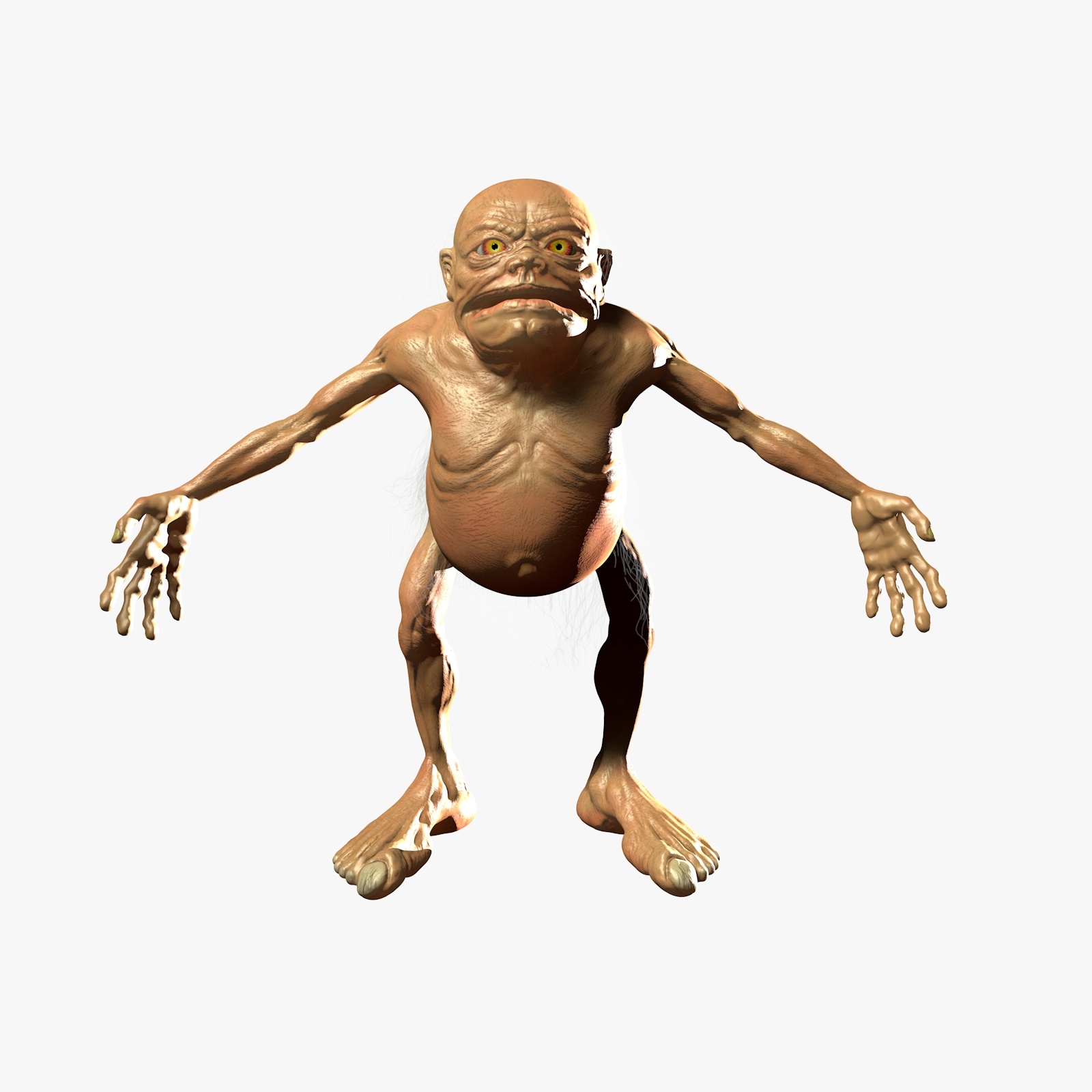 goblin rigged 3d c4d
