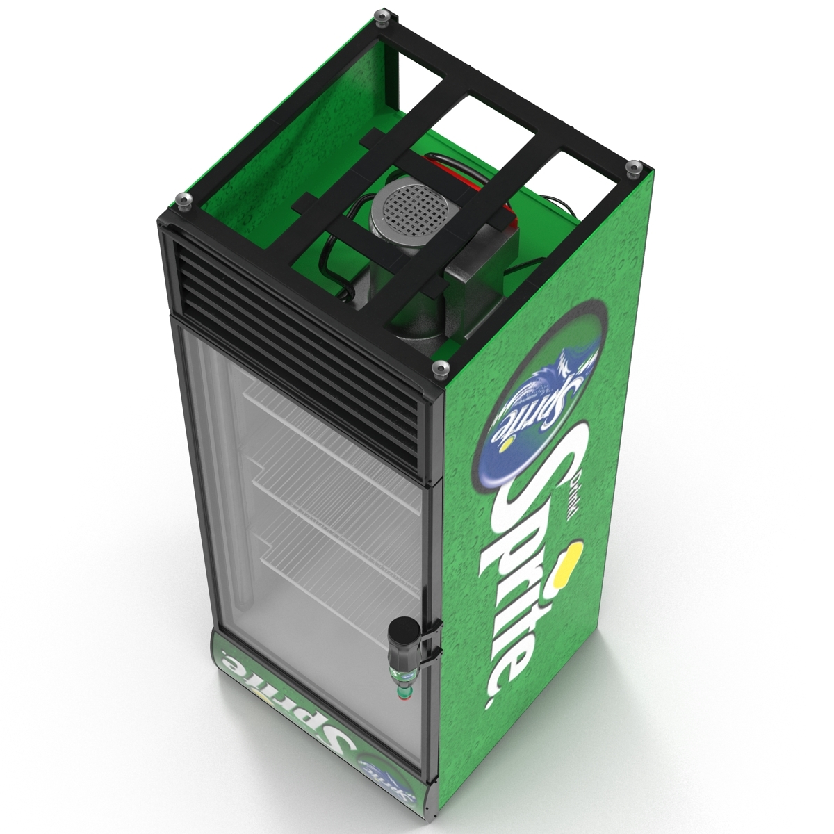 refrigerator sprite 3d model