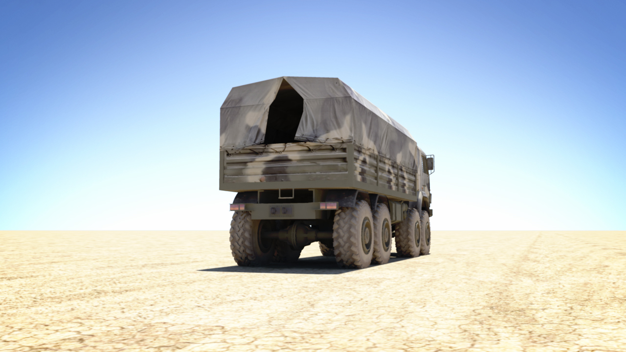 kamaz 8x8 obj