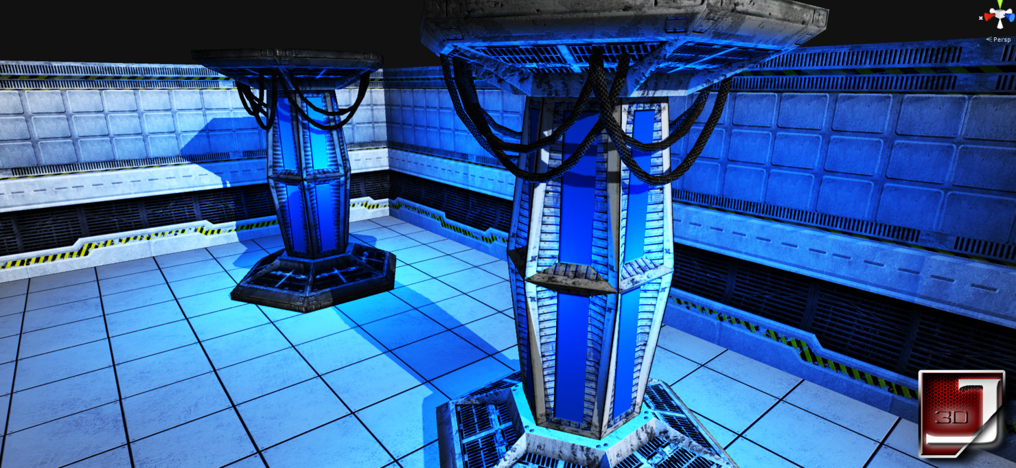 packs sci-fi dark space 3d x