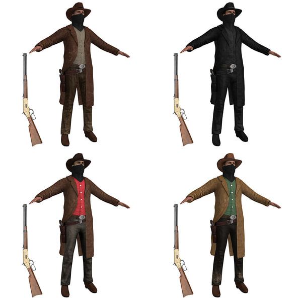 Cowboy 3D Models for Download | TurboSquid