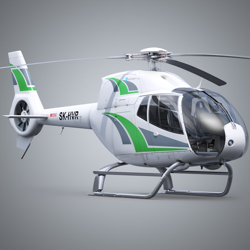 3d model eurocopter ec 120
