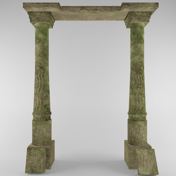 arch games background 3d model