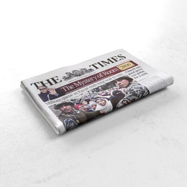 Newspaper 3D Models for Download | TurboSquid