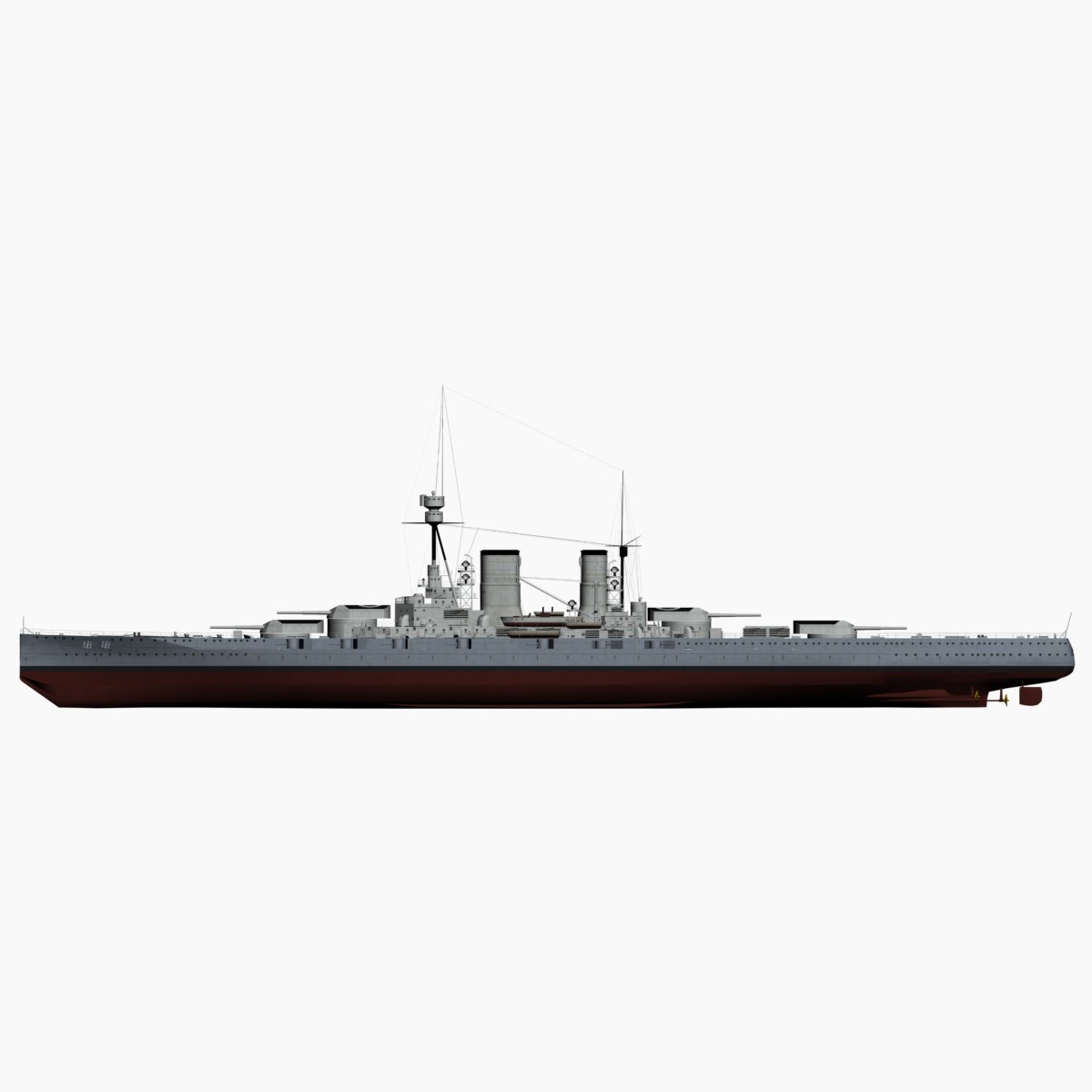 Battlecruiser Mackensen Class Imperial German Nav3D模型 - TurboSquid 925459