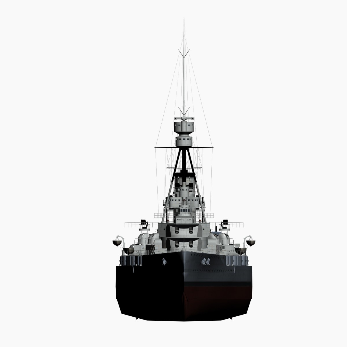 Battlecruiser Mackensen Class Imperial German Nav3D模型 - TurboSquid 925459