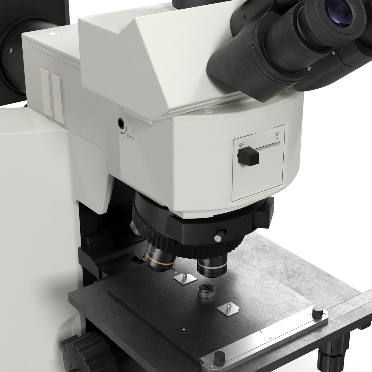 microscope olympus bx51m 3d model