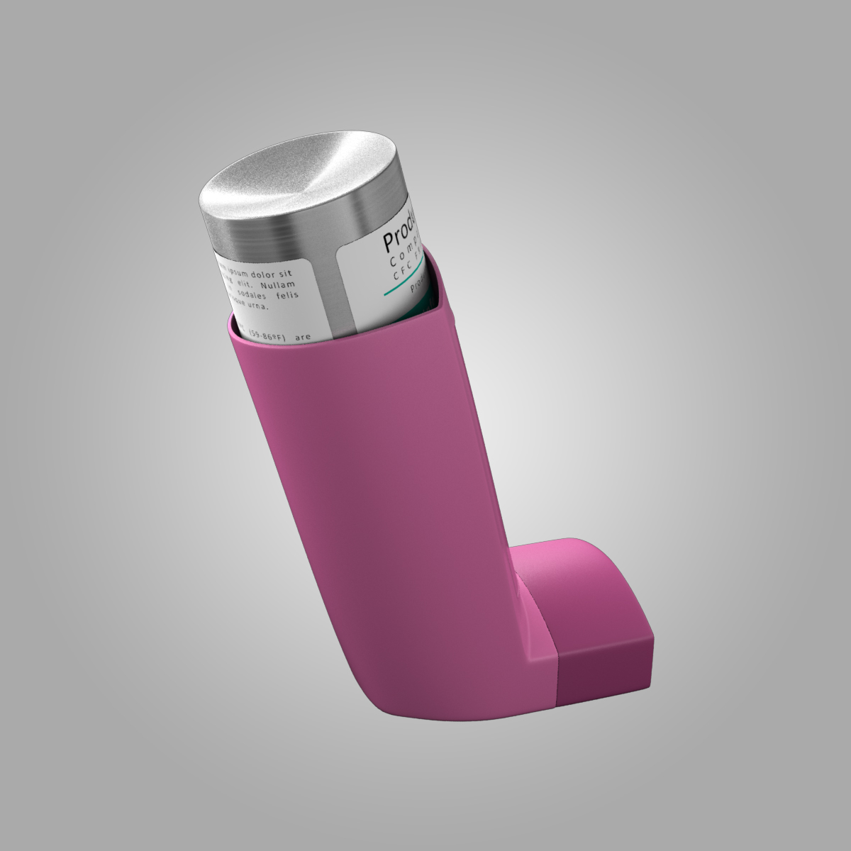 3d asthma inhaler air