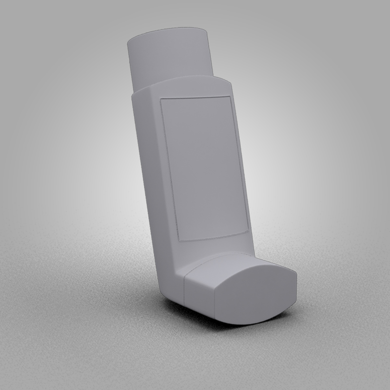 3d asthma inhaler air