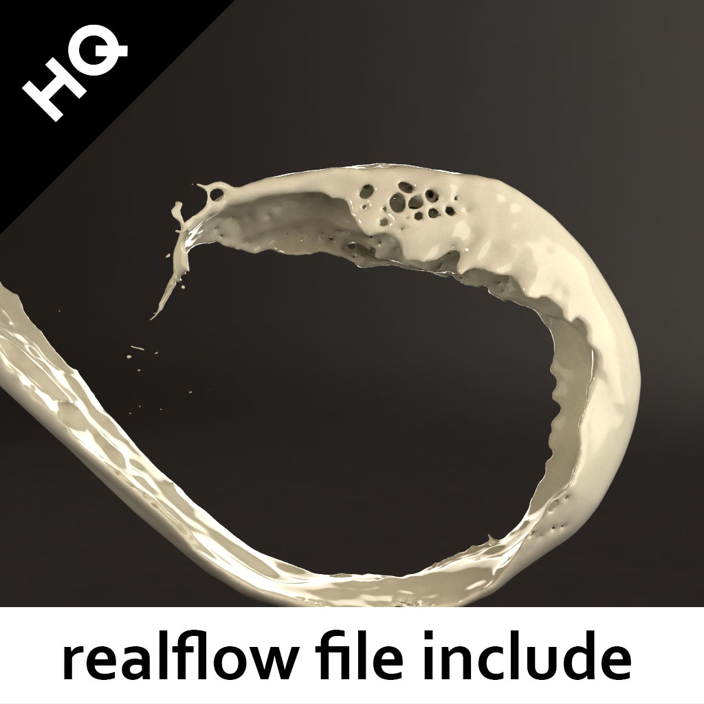 splash realflow flow 3d max