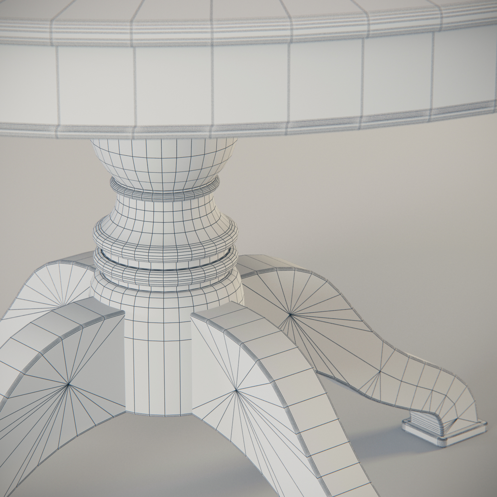 3d house dining table