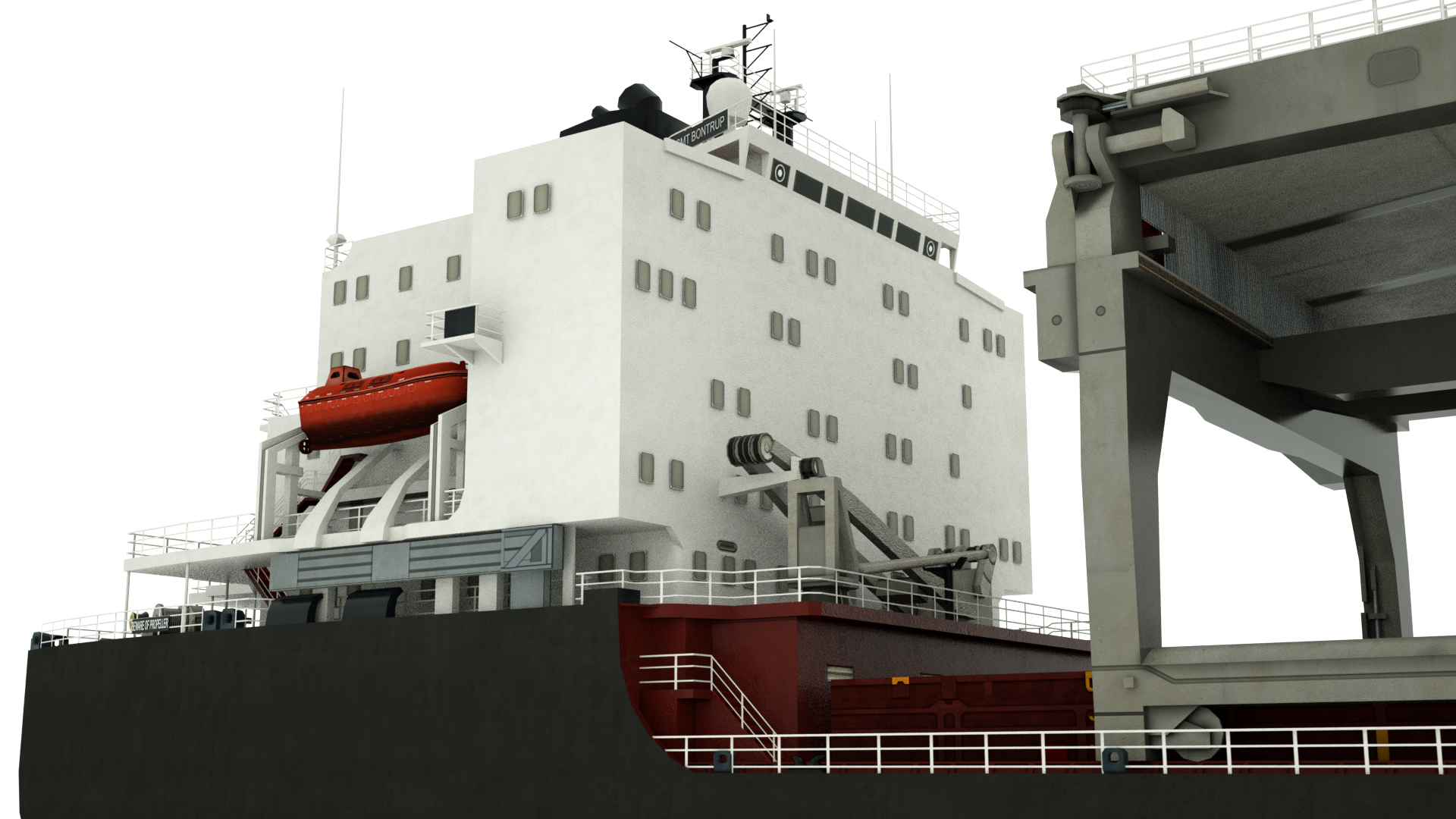 cargo vessel smt bontrup 3d max