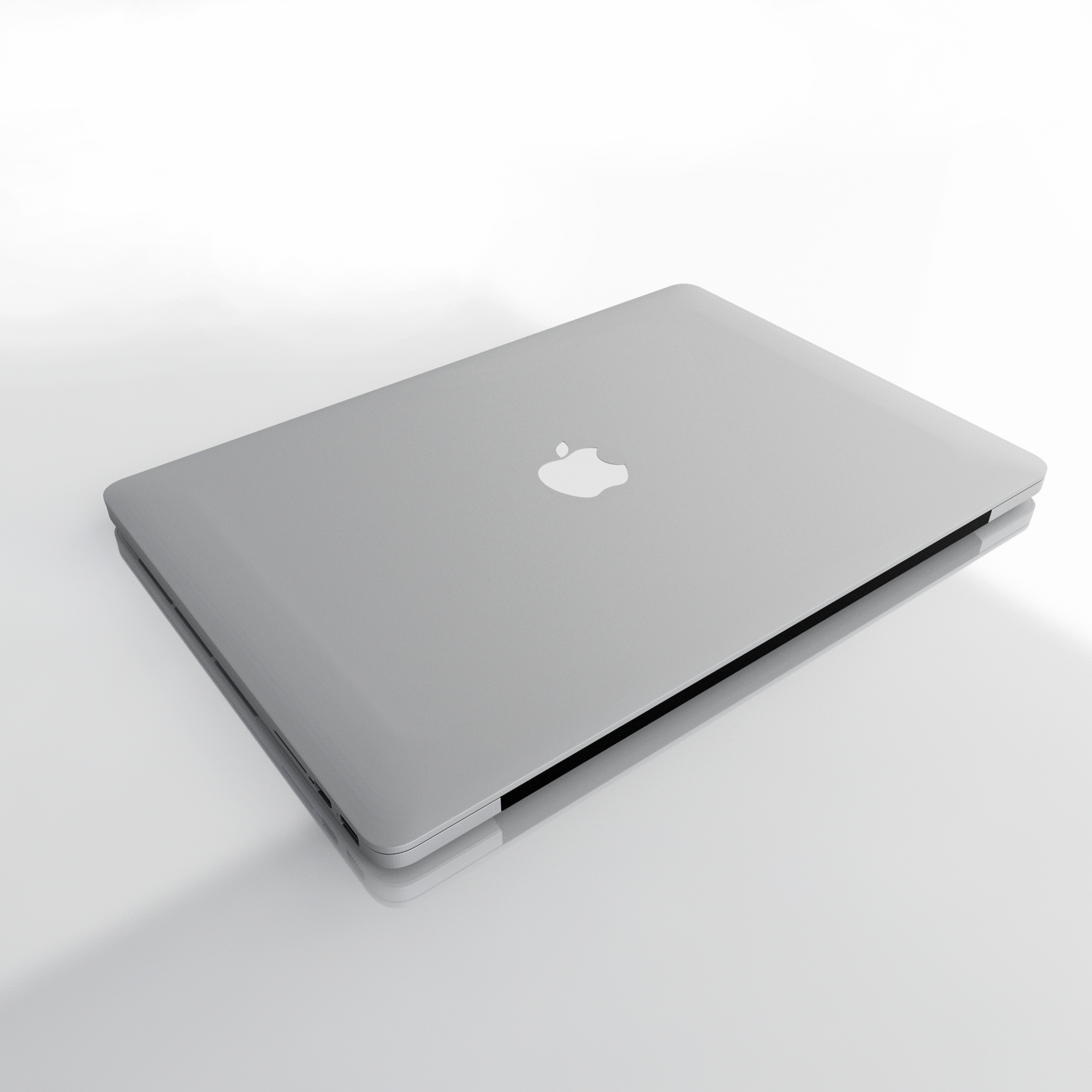 3d model new macbook pro retina