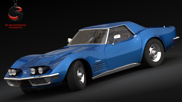 Chevrolet Corvette 3D Models for Download | TurboSquid