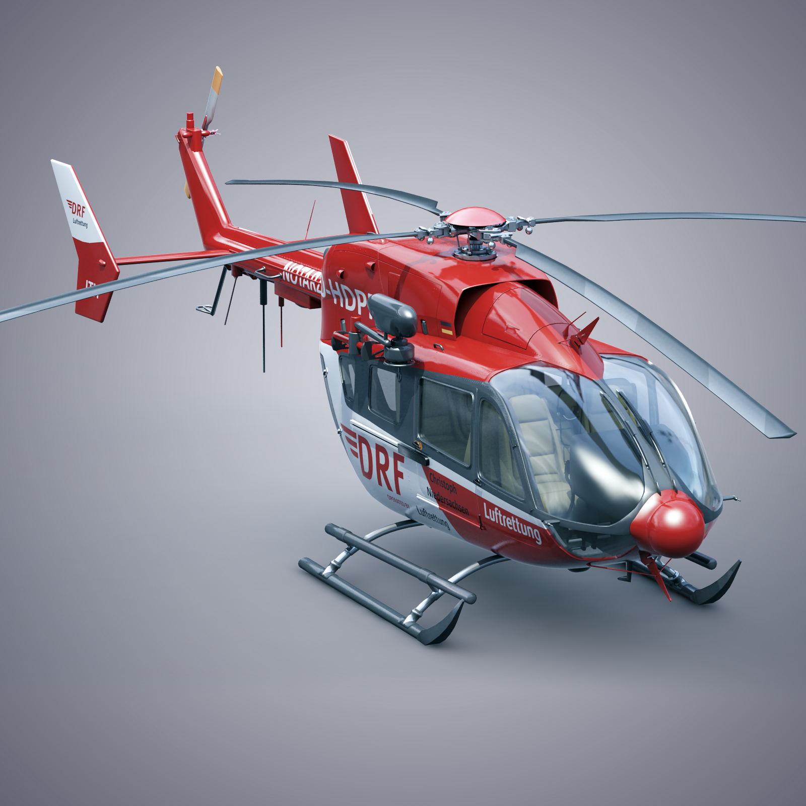 3d eurocopter ec 145