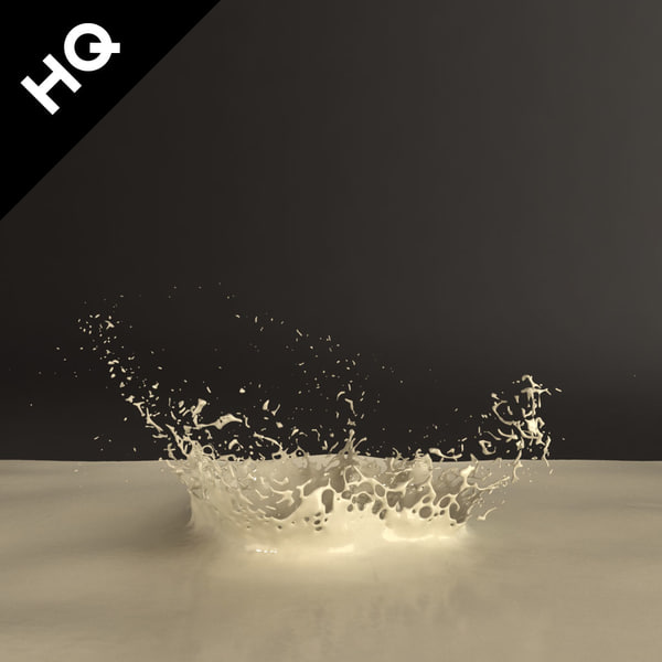 3d obj splash realflow flow