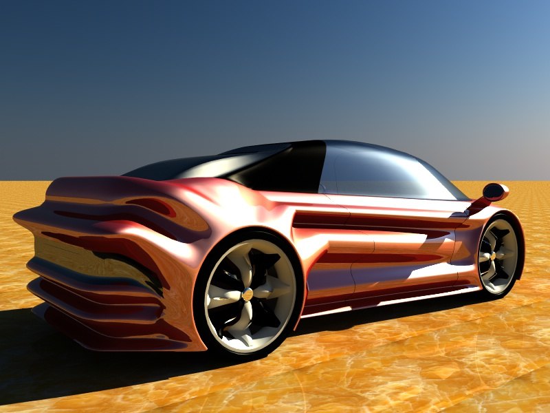 car 3d c4d