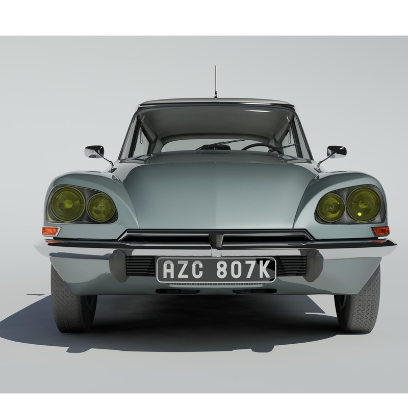 citroen ds21 3d x