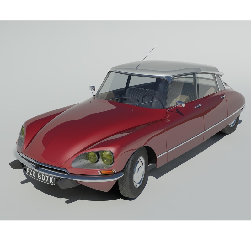 citroen ds21 3d x