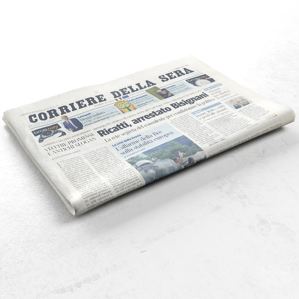 Newspaper 3D Models for Download | TurboSquid