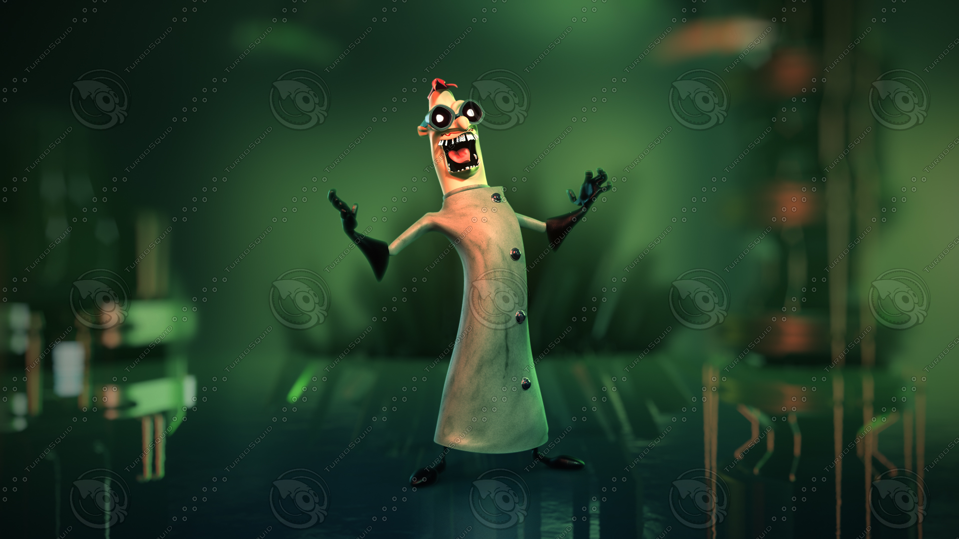 3d mad scientist