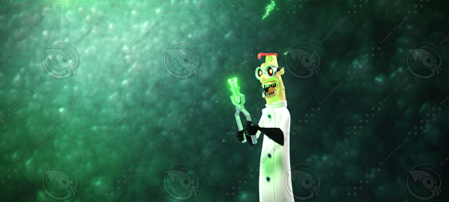 3d mad scientist