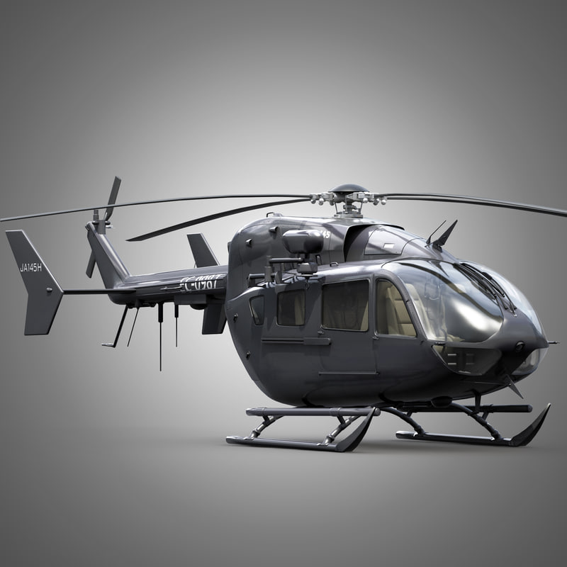 eurocopter ec 145 3d max