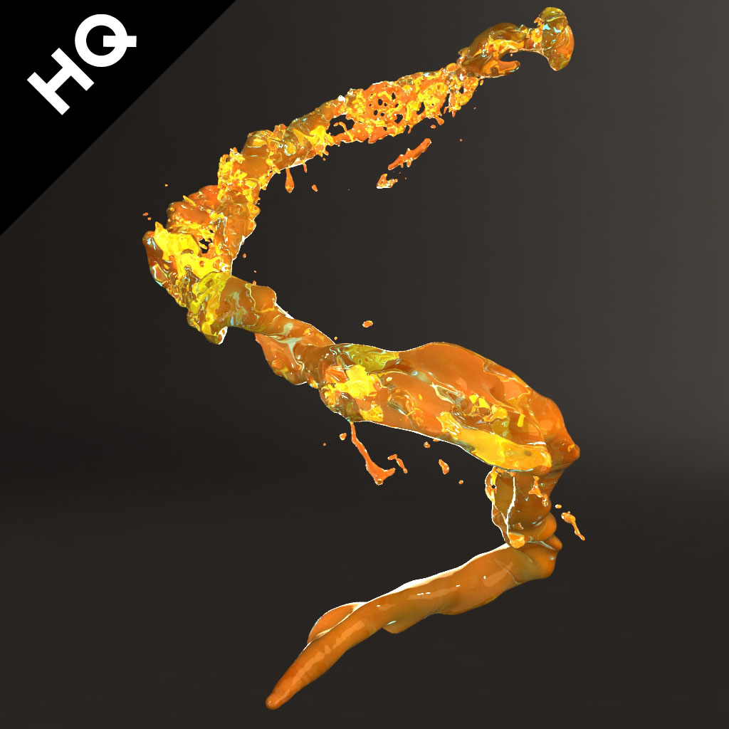 3d splash realflow flow