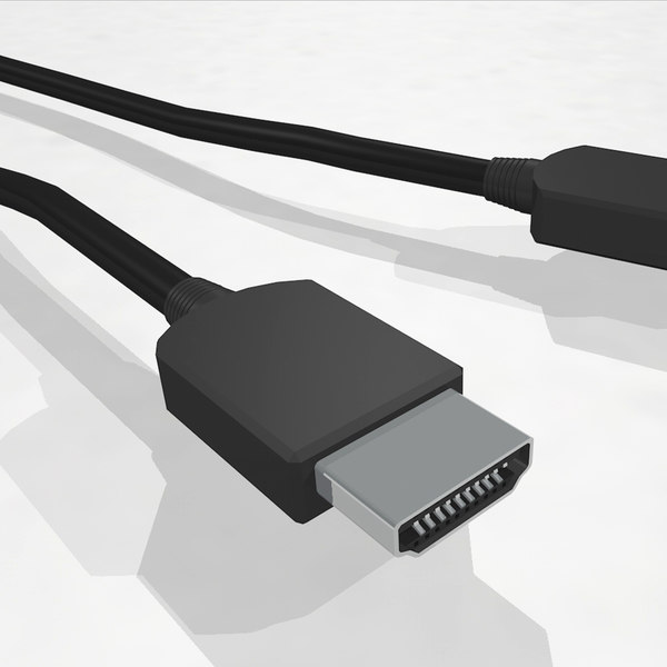 HDMI Cable 3D Models for Download | TurboSquid