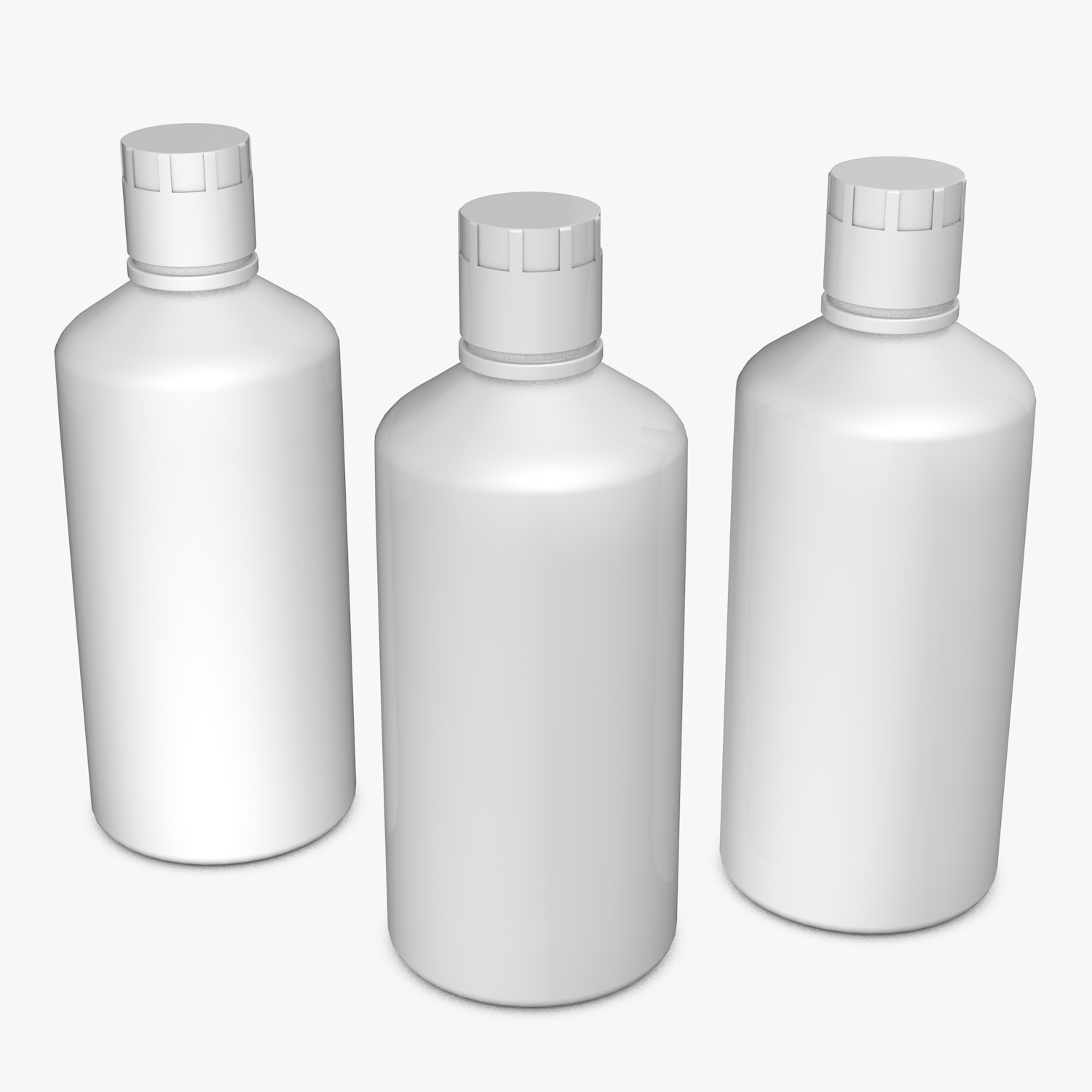 3d bottle model