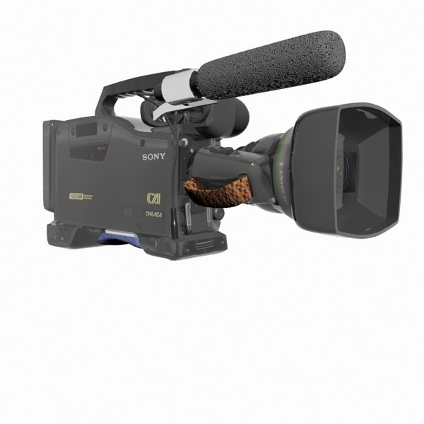 3d model video camera