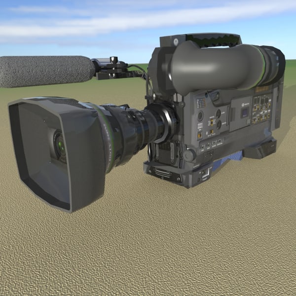 3d model video camera