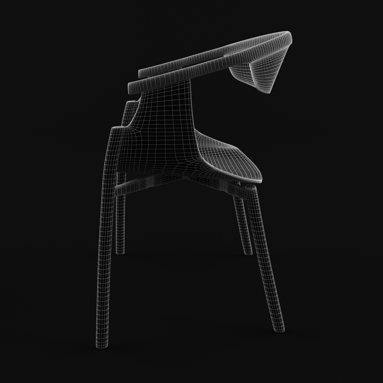 3d model modus chair