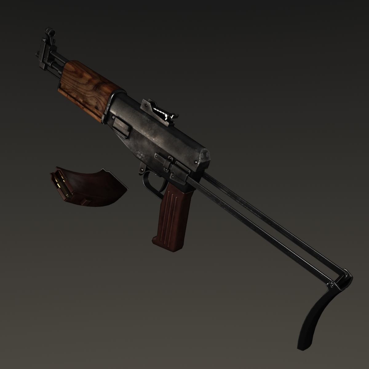 AG-043 폭행 소총 3D 모델 - TurboSquid 926255