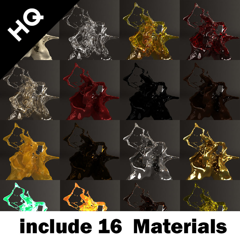 splash pack realflow flow 3d max