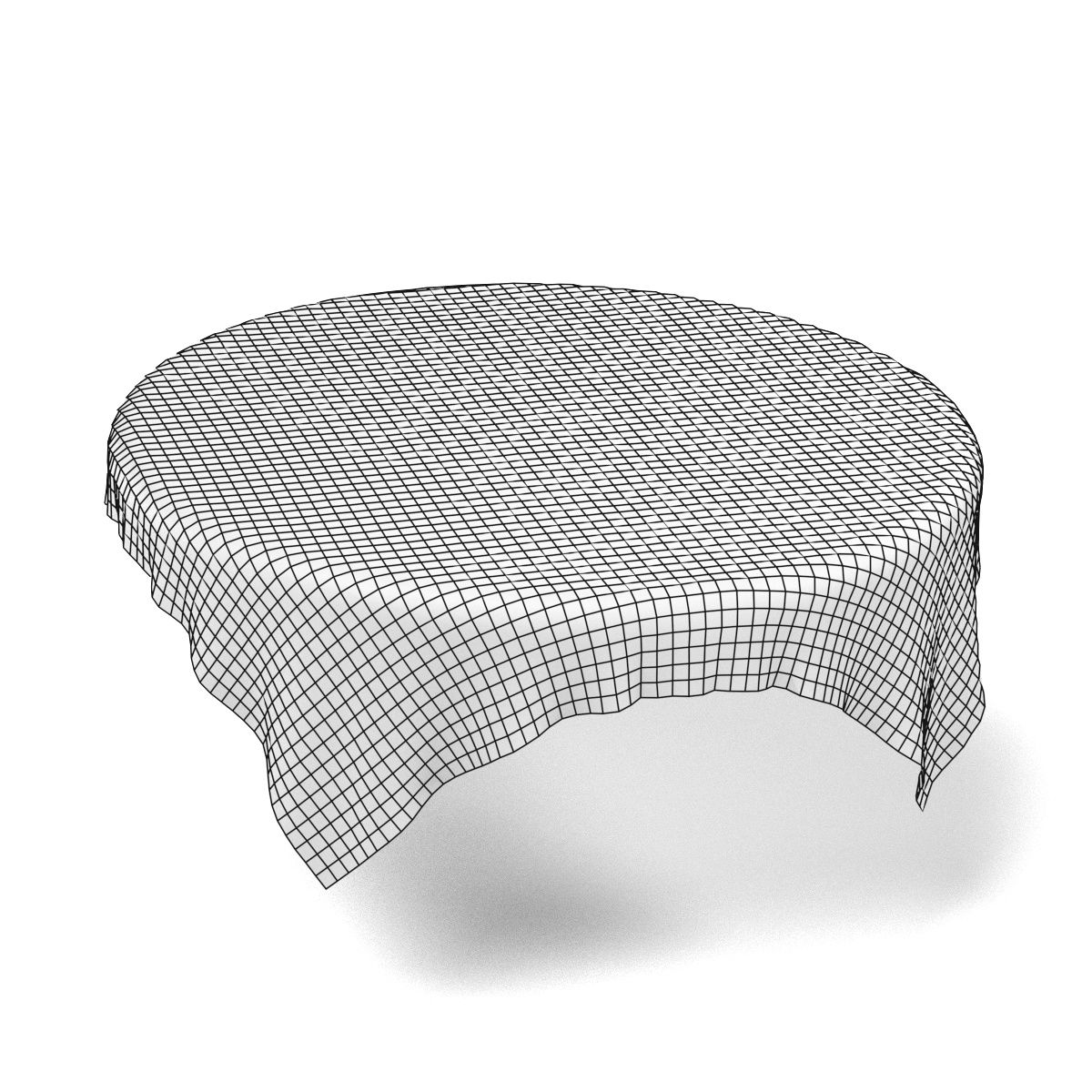 table cloth tablecloth 3d model
