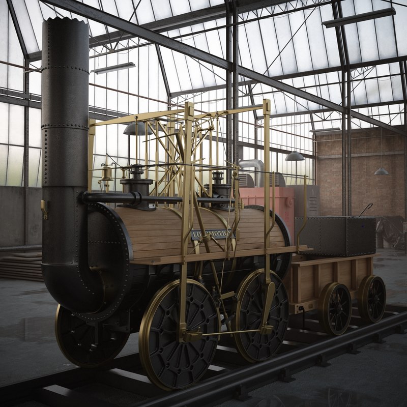 max 1825 locomotion steam train