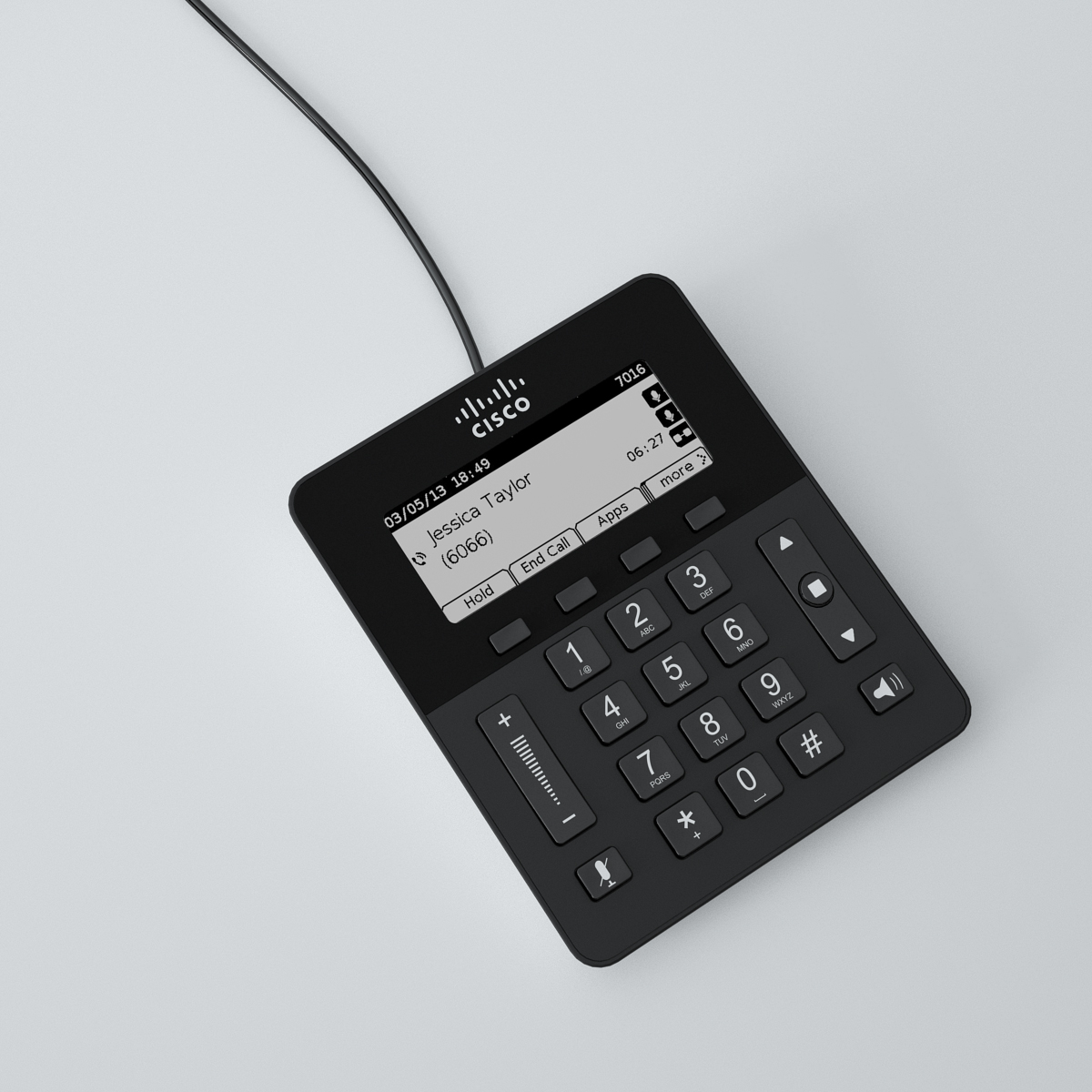 cisco ip conference phone 3d model