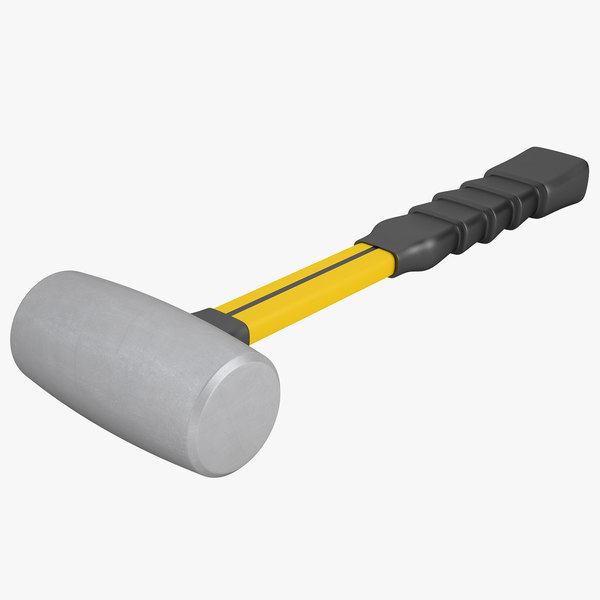 3d aluminum hammers model