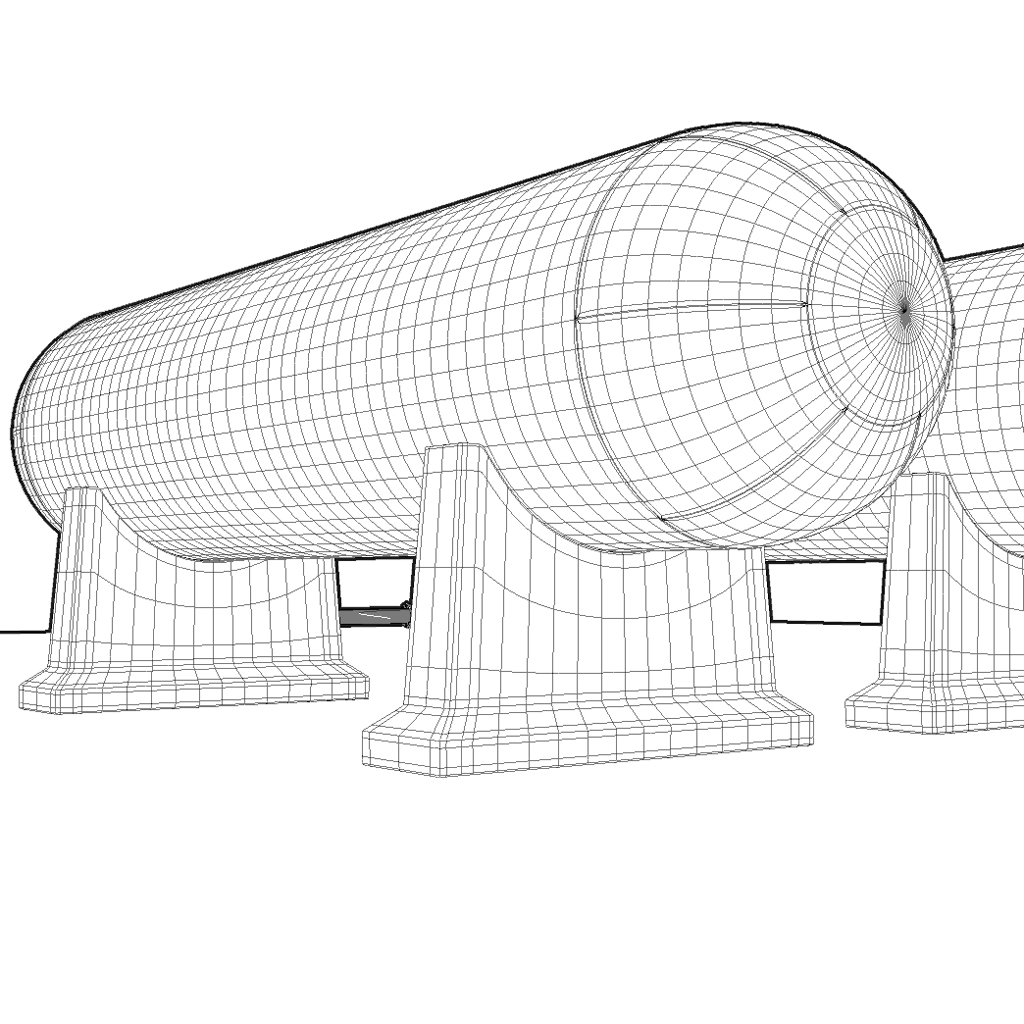 gallon propane tanks obj