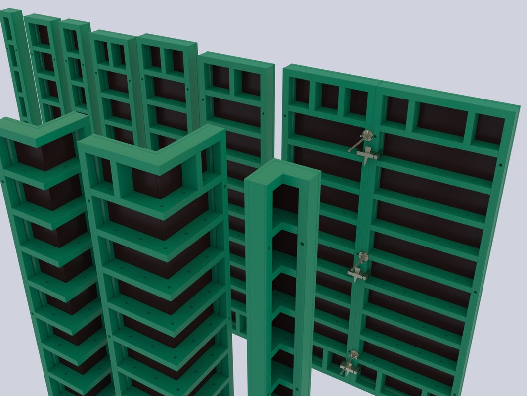 formwork form 3d max